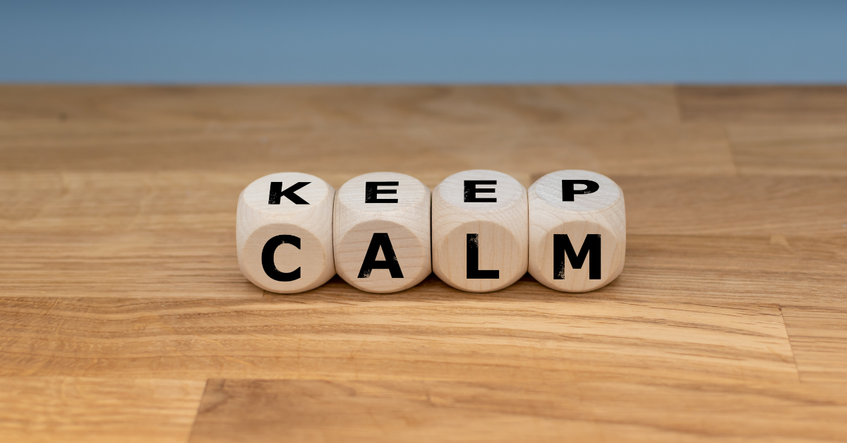 Contagious calm and Jewish pride; an antidote to anxiety